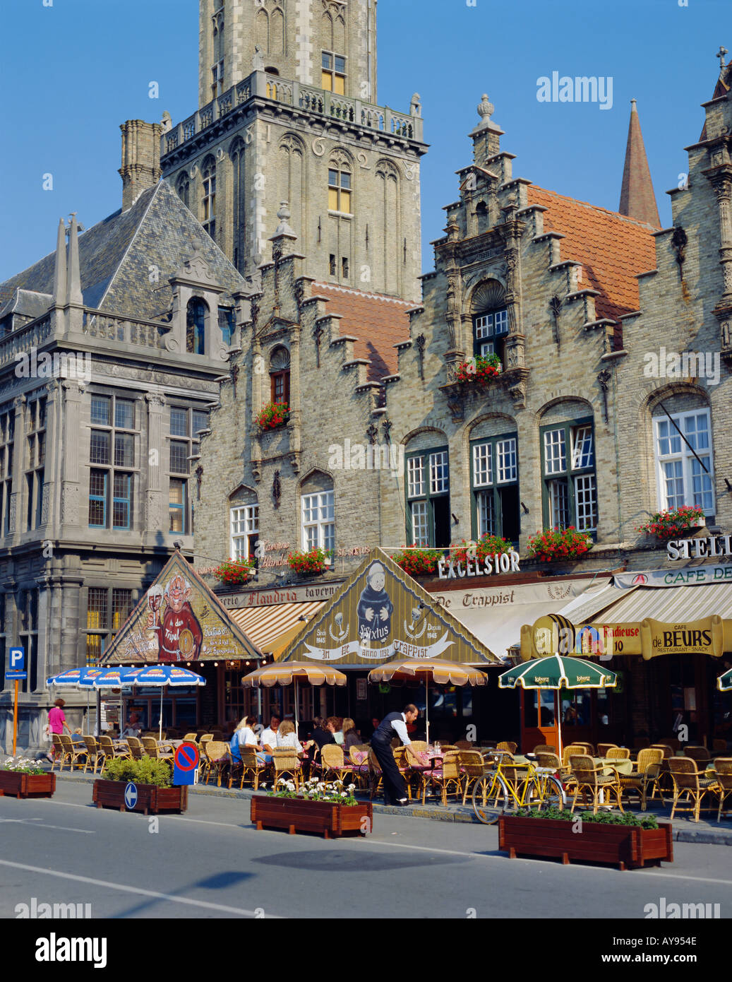 Capital of Veurne West Vlaanderen Veurne Belgium Stock Photo - Alamy