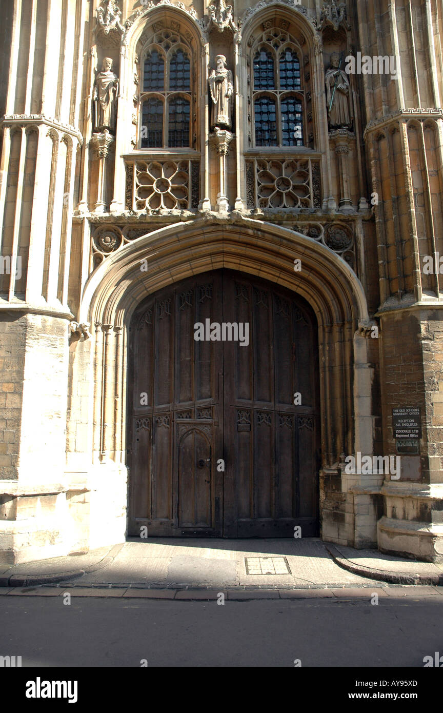 Old school University offices at Trinity Lane in Cambridge, UK Stock ...