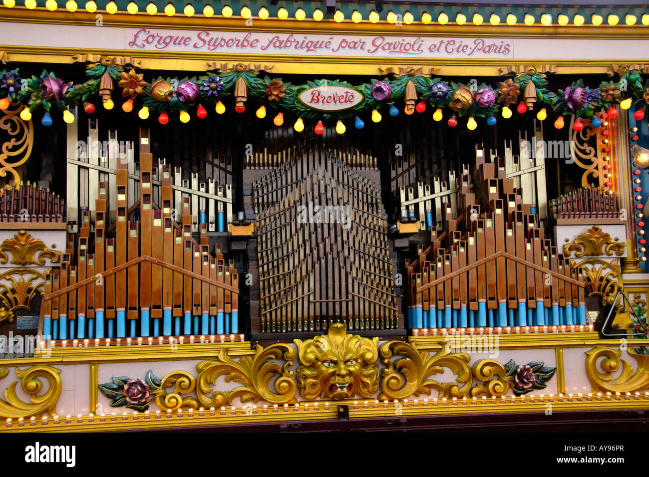 Fairground fair steam organ hi-res stock photography and images - Alamy