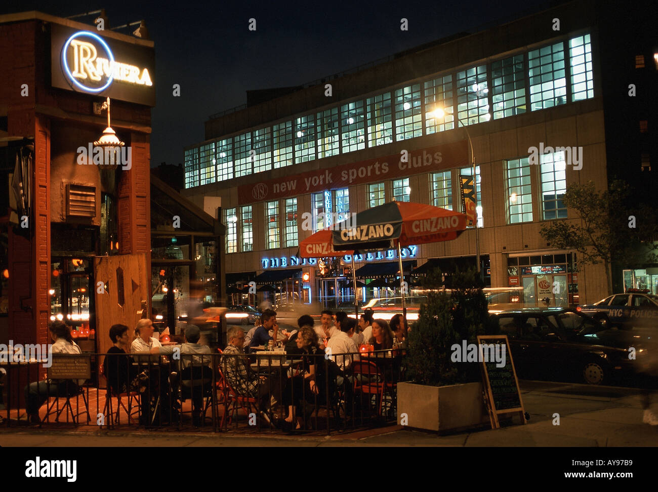 Riviera cafe greenwich village hi-res stock photography and images - Alamy