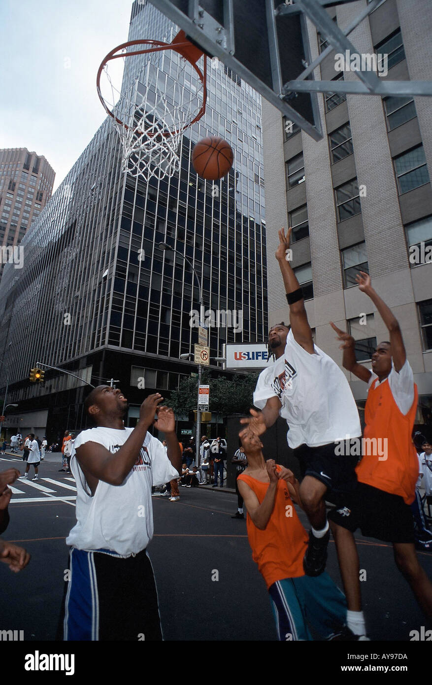 Usa streetball hi-res stock photography and images - Alamy