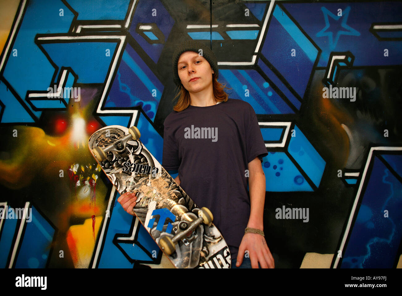 There is an indoor scating ramp in Amsterdam. It is built in a former ...