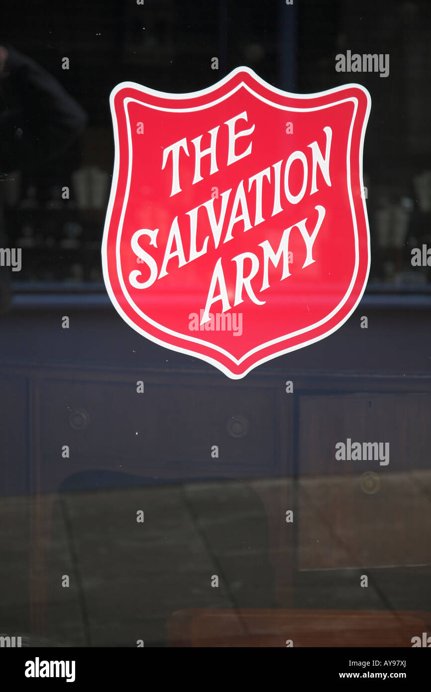 Sign on salvation army hi-res stock photography and images - Alamy