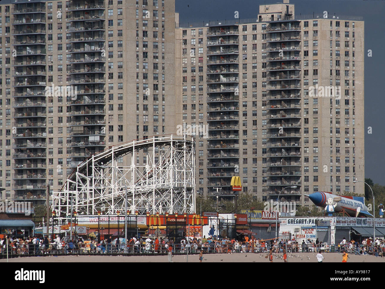Switchback railway coney island hi-res stock photography and images - Alamy