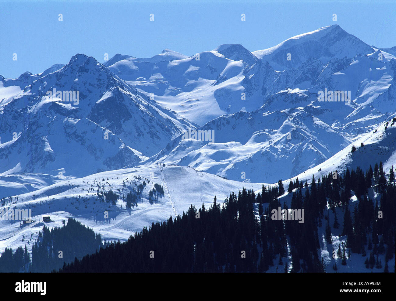 PANORAMIC VALLEY VIEW Stock Photo - Alamy