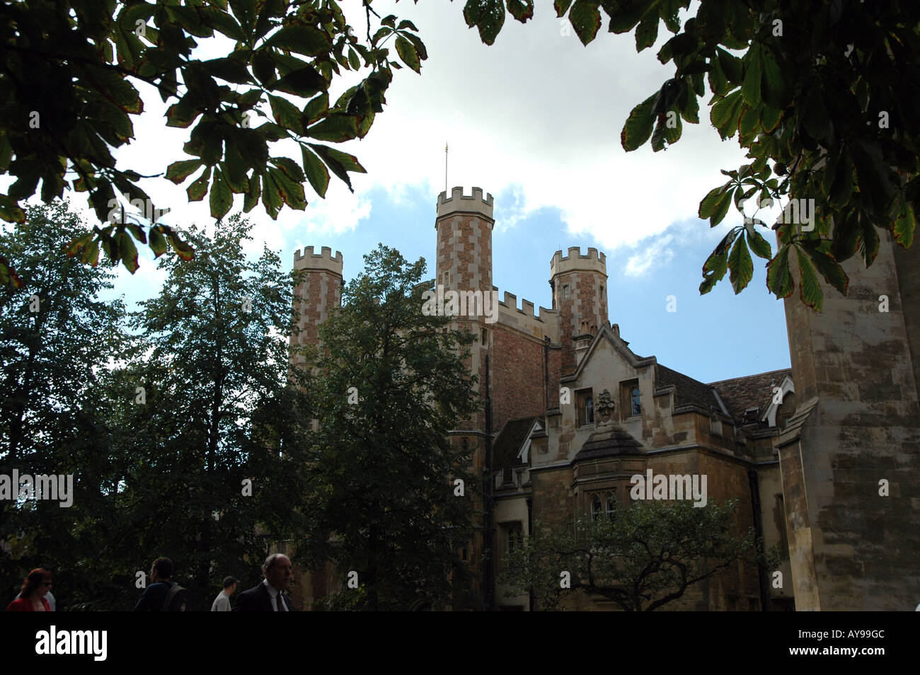 Great Gate to Trinity College at Trinity Street, Cambridge, UK Stock ...