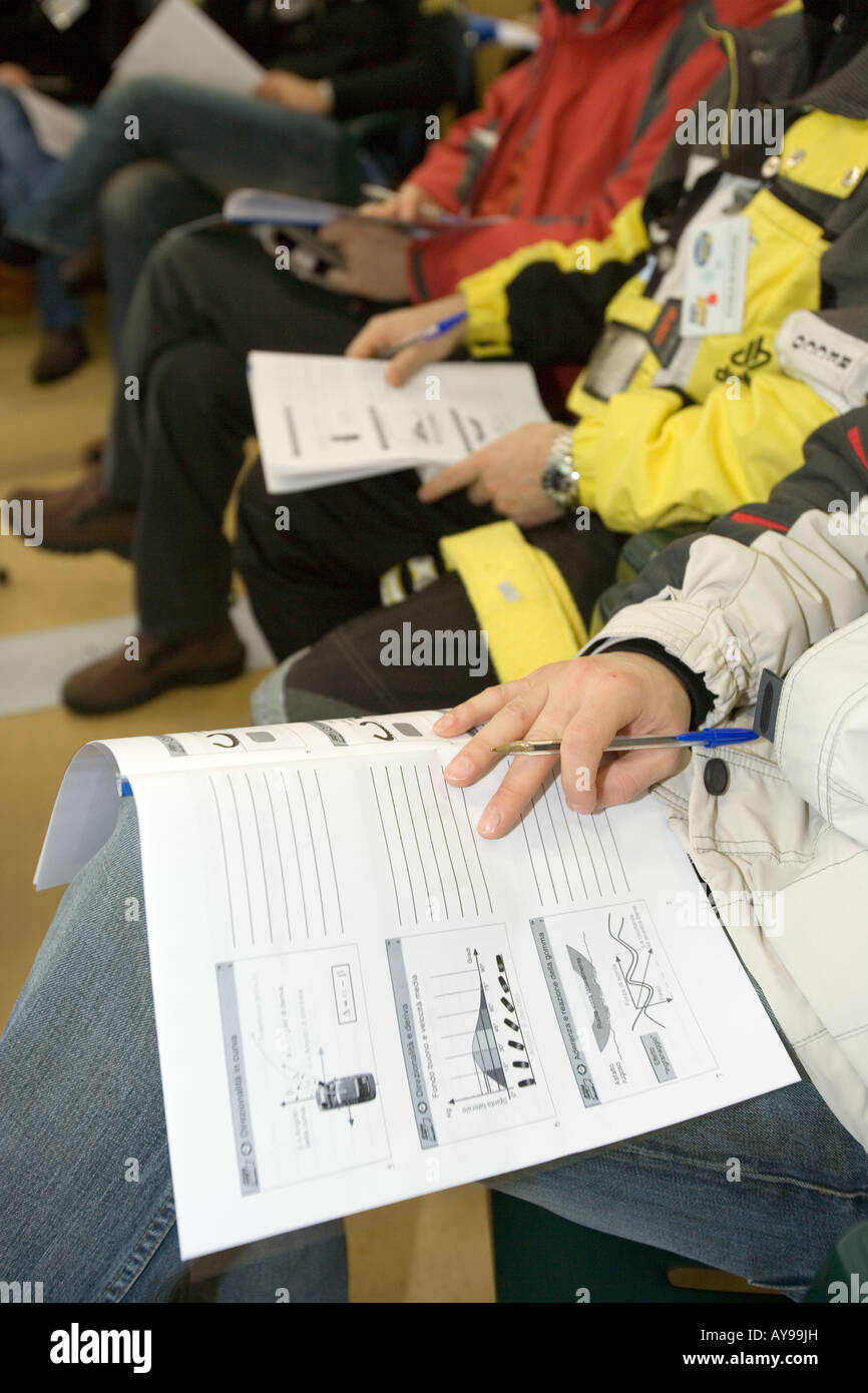 Ice driving class hi-res stock photography and images - Alamy