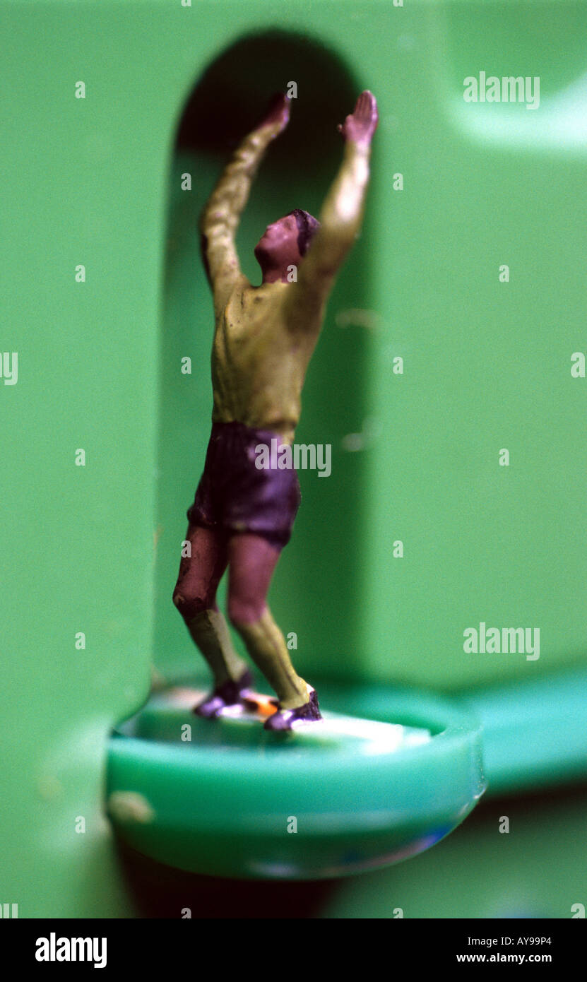 Subbuteo football player hi-res stock photography and images - Alamy