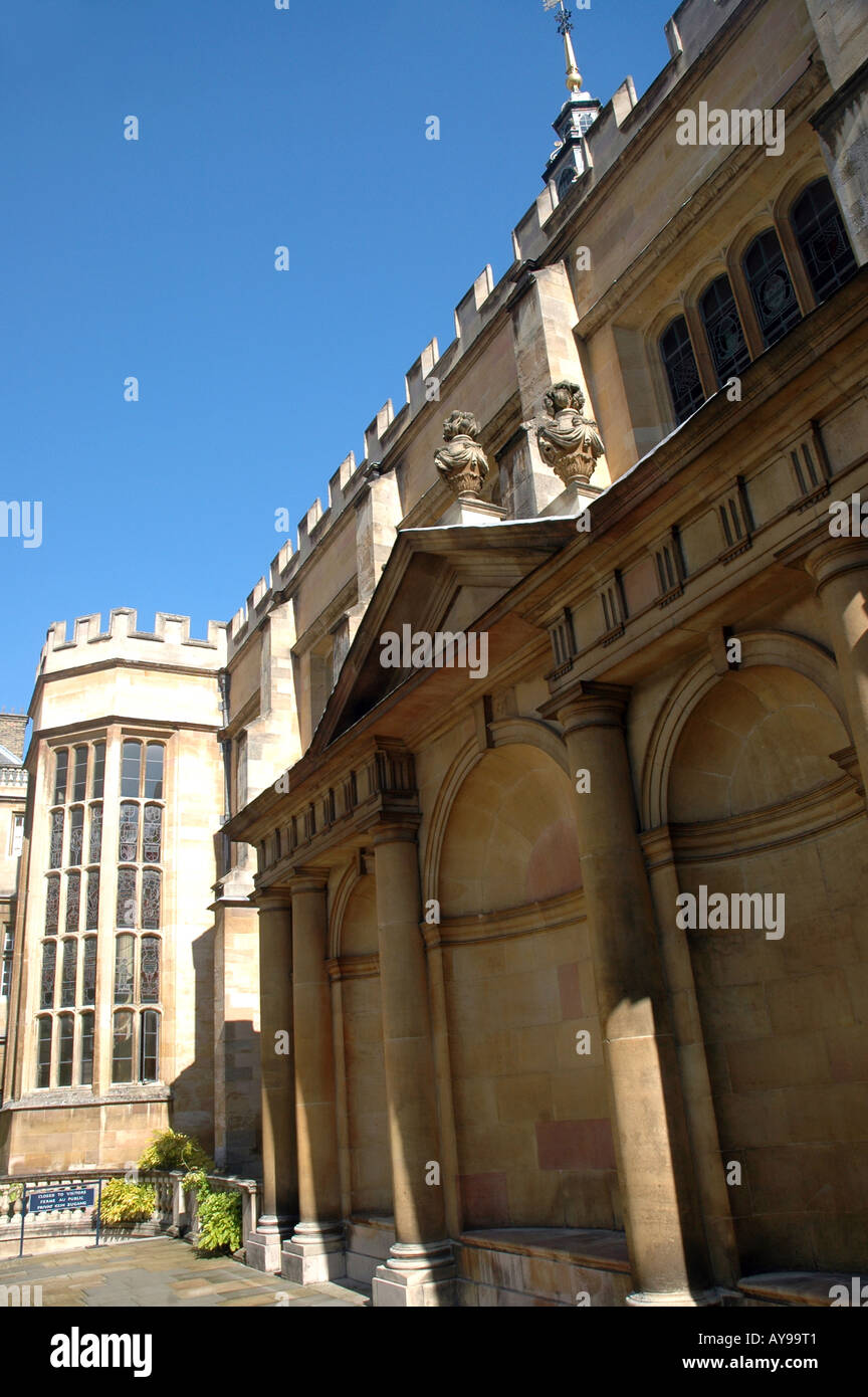 Cambridgeshire cambridge trinity college hall hi-res stock photography ...
