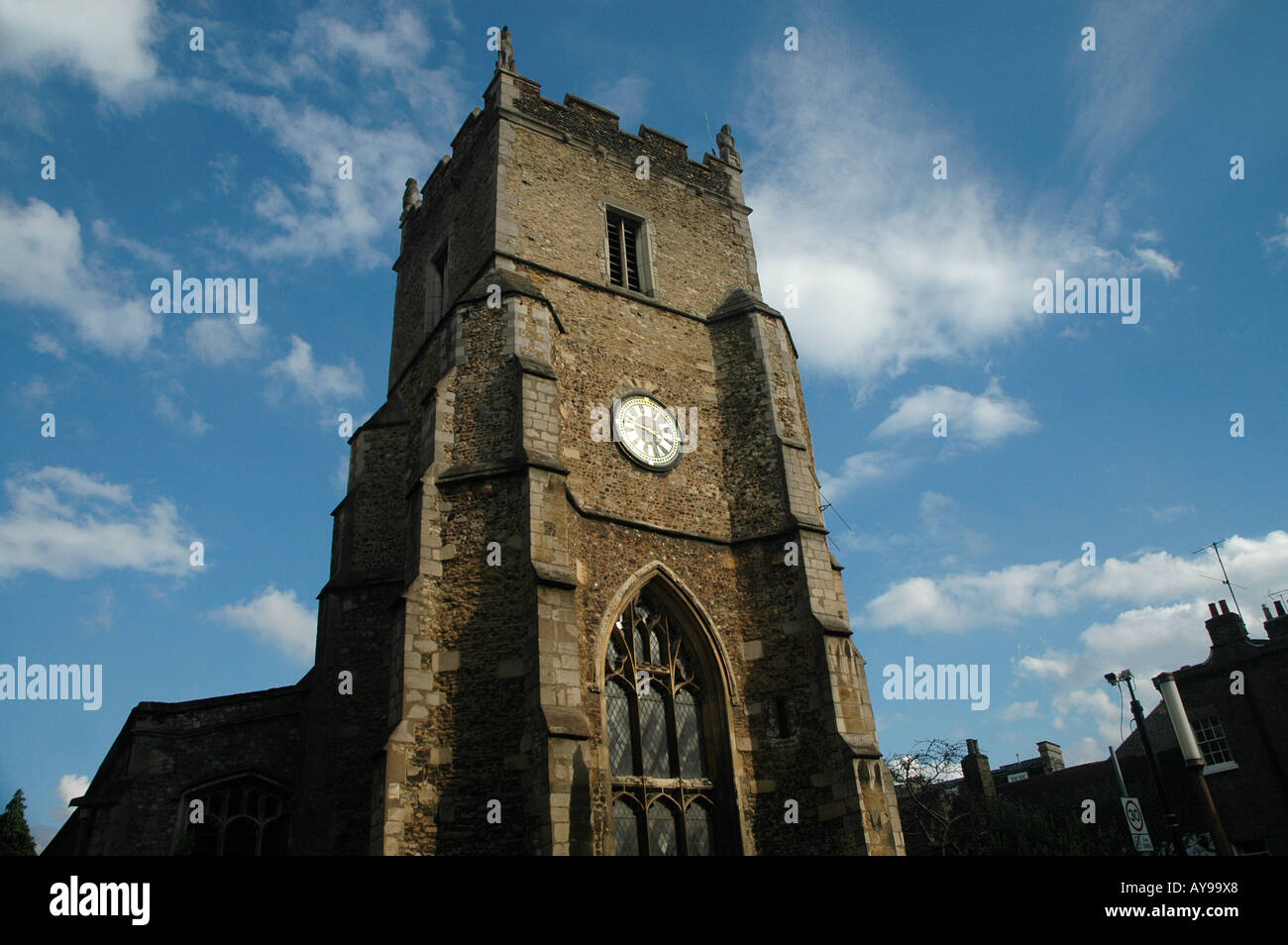 St Botolph's Church on Trumpington Street in Cambridge Stock Photo - Alamy