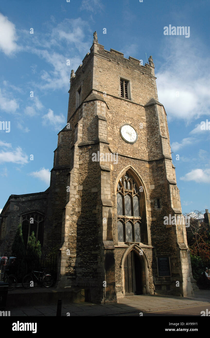 St Botolph's Church on Trumpington Street in Cambridge Stock Photo - Alamy