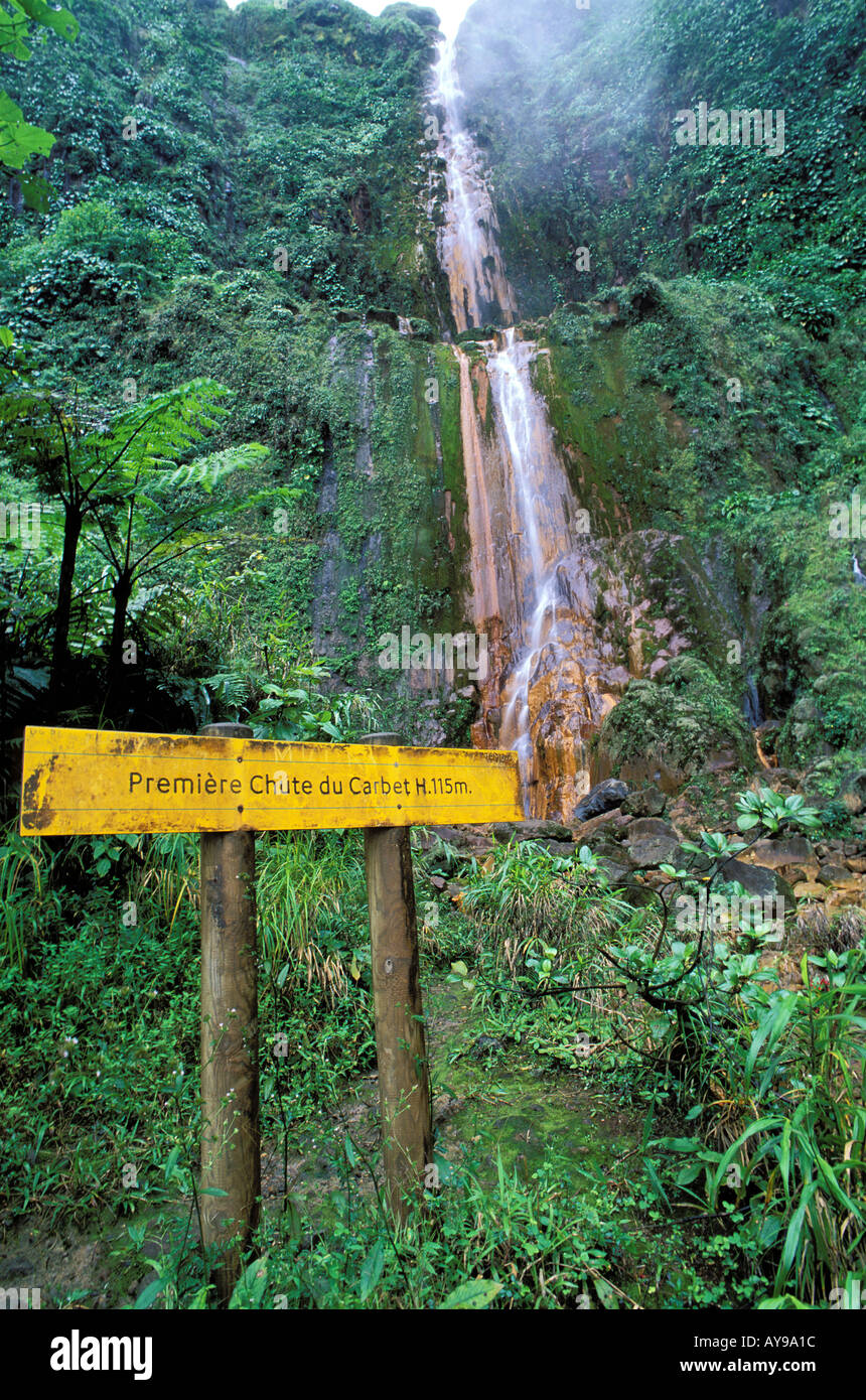 Carbet waterfall hi-res stock photography and images - Alamy