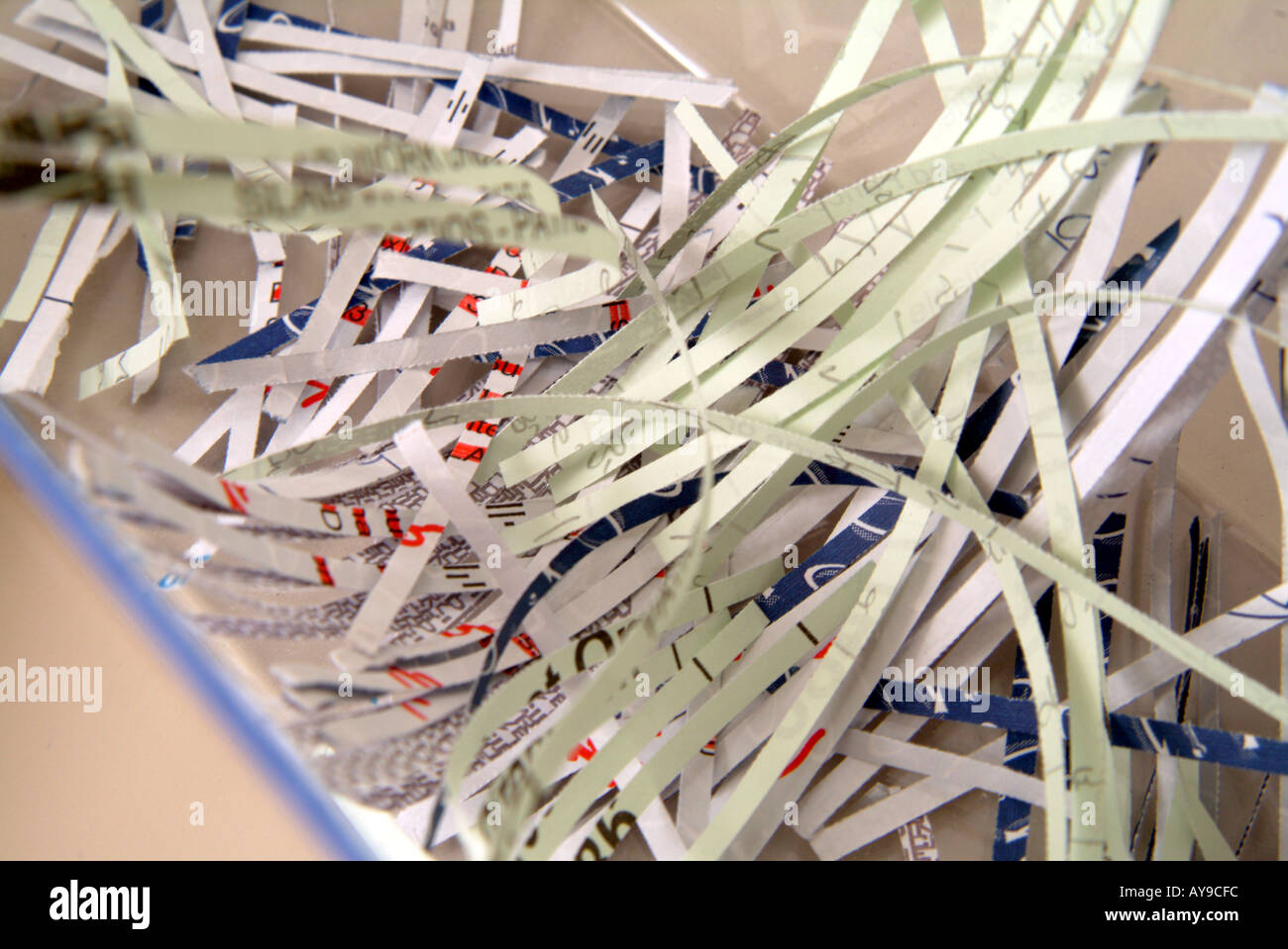 shredded paper Stock Photo - Alamy