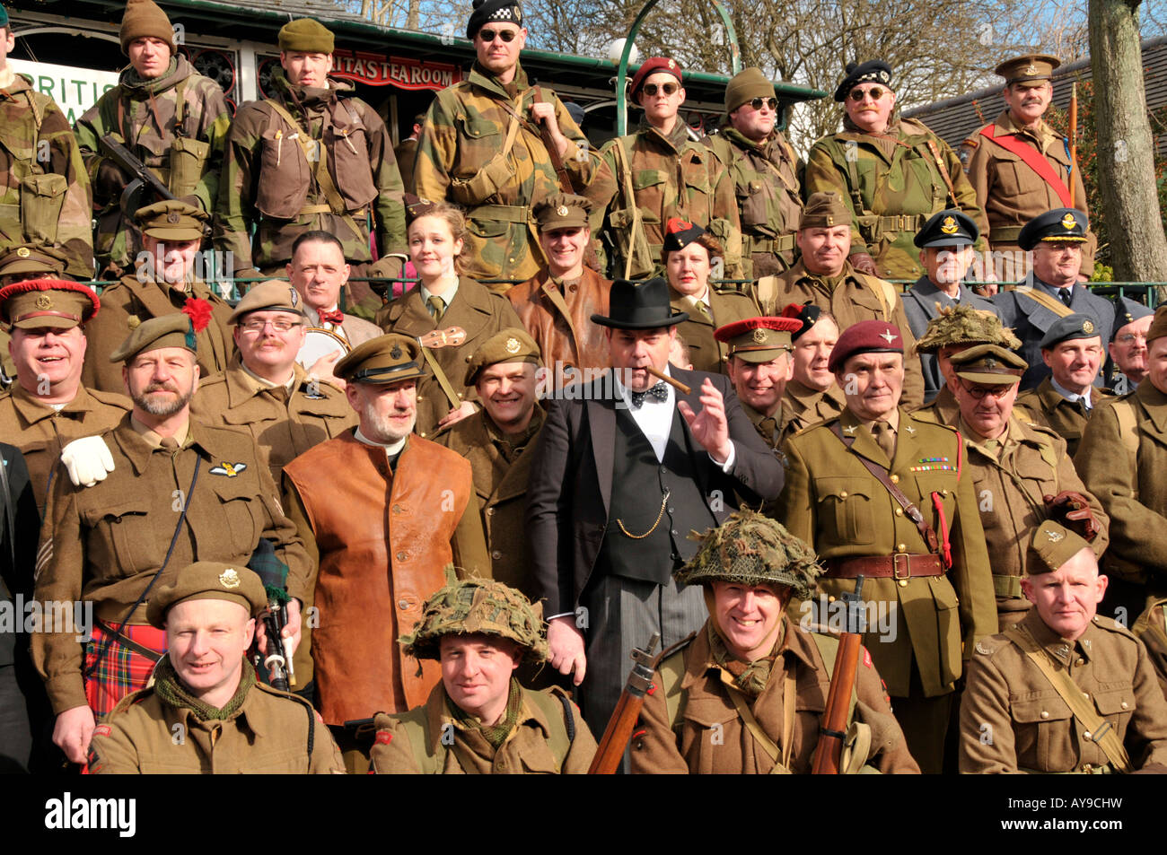 Ww2 reenactment hi-res stock photography and images - Alamy
