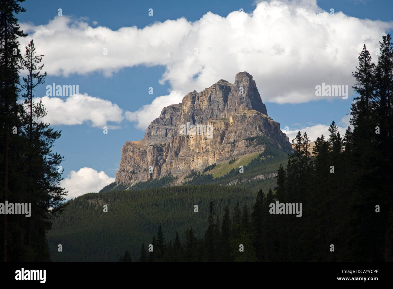 Mountain landscape in Banff National Park Canada Stock Photo - Alamy