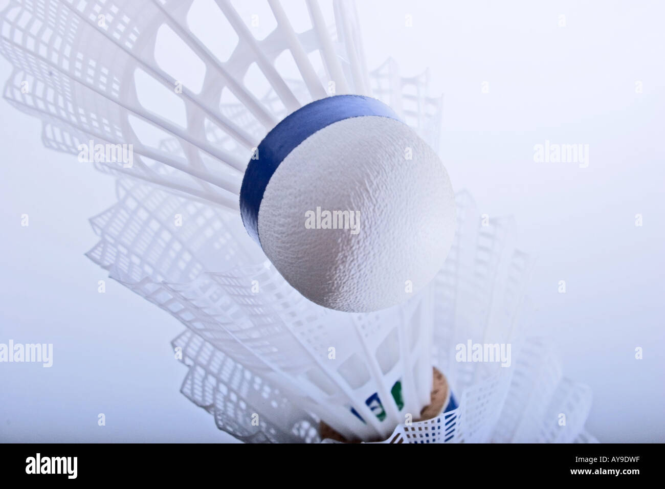 Badminton shuttlecocks close up Stock Photo - Alamy