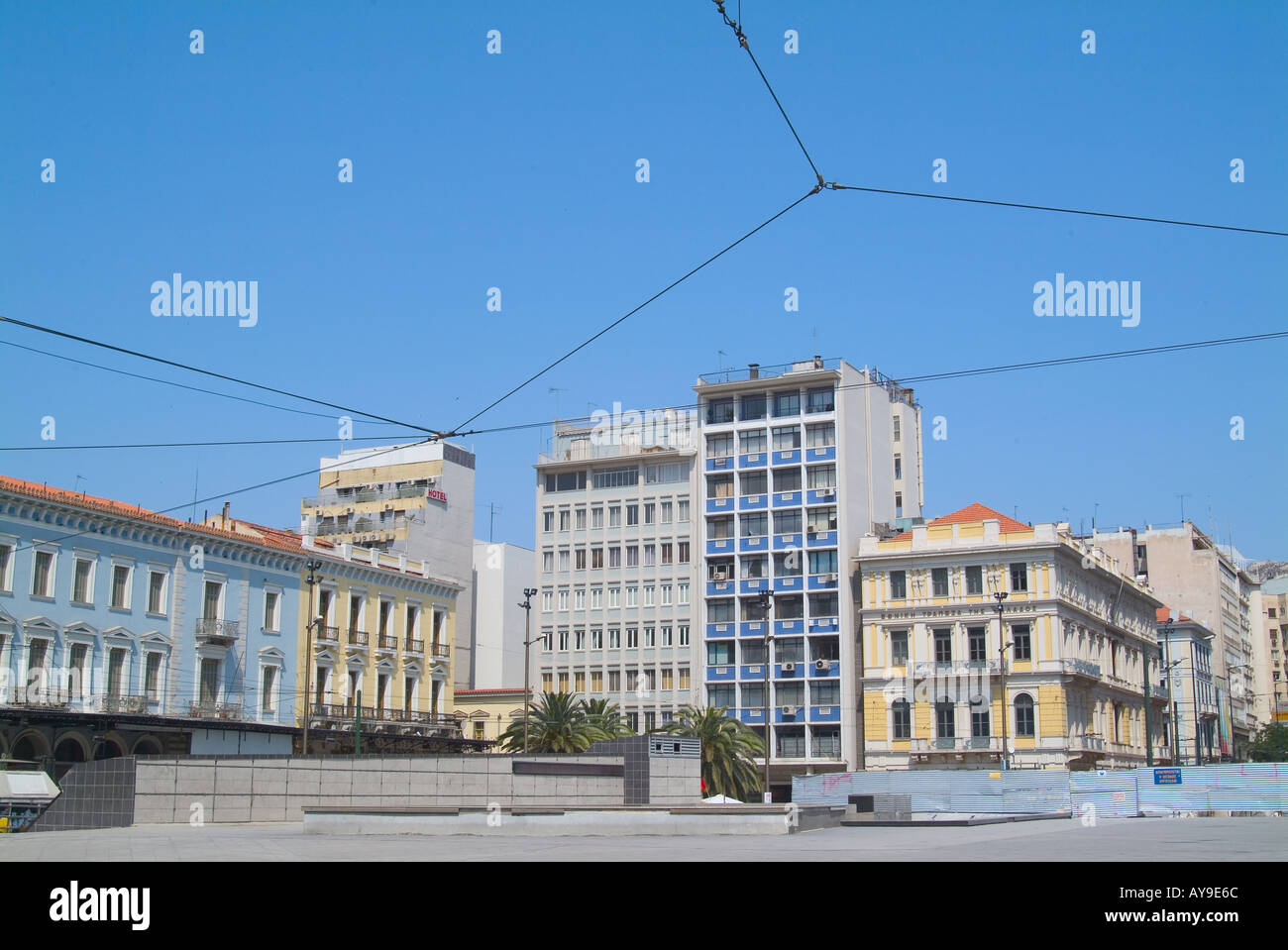 Greece Athens Omonia Square Stock Photo - Alamy