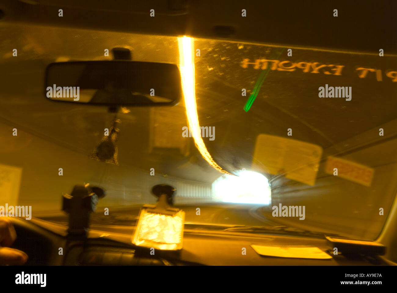 Greece Athens Highway Tunnels Stock Photo - Alamy