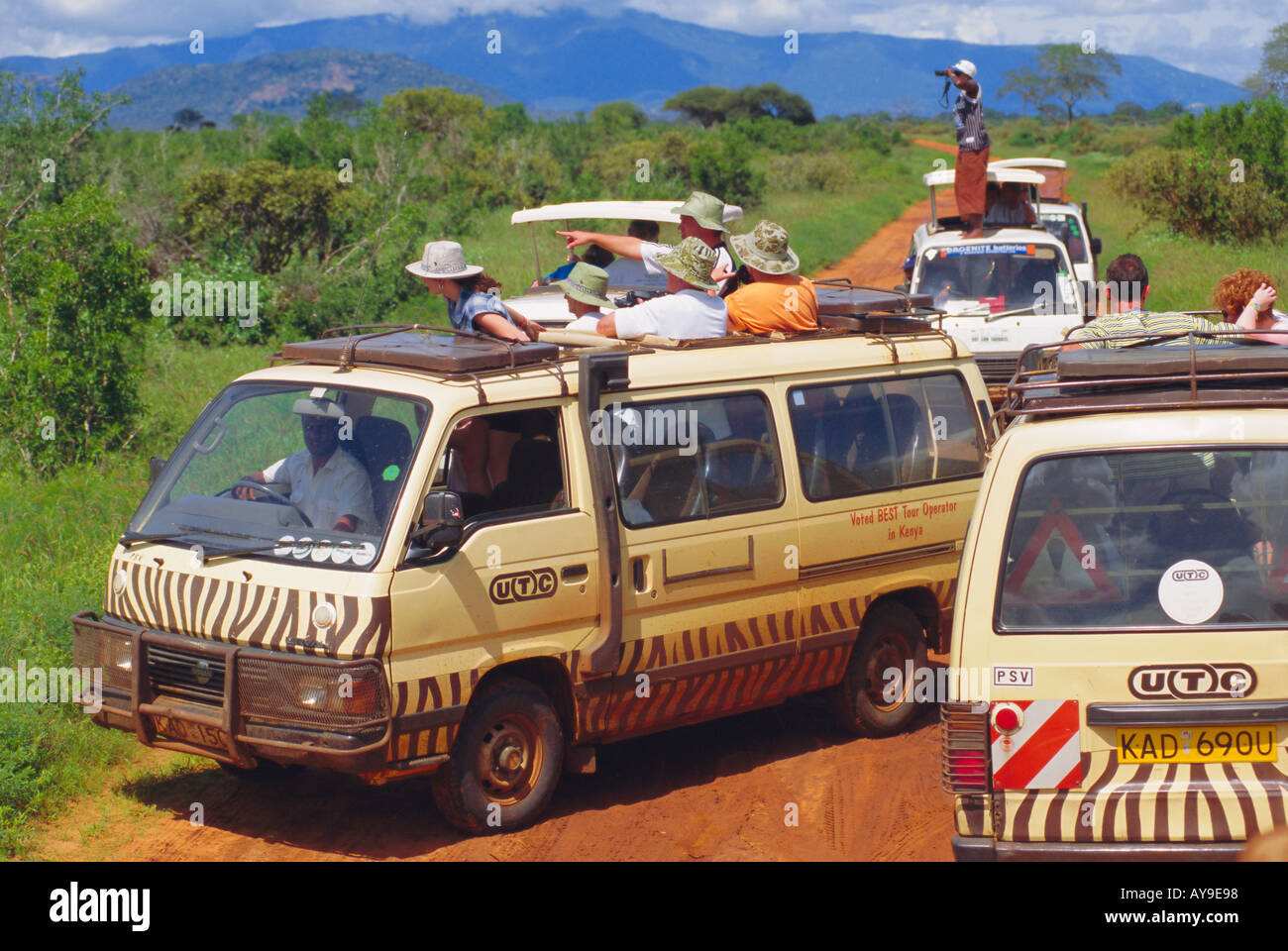 Minibus safari hi-res stock photography and images - Alamy