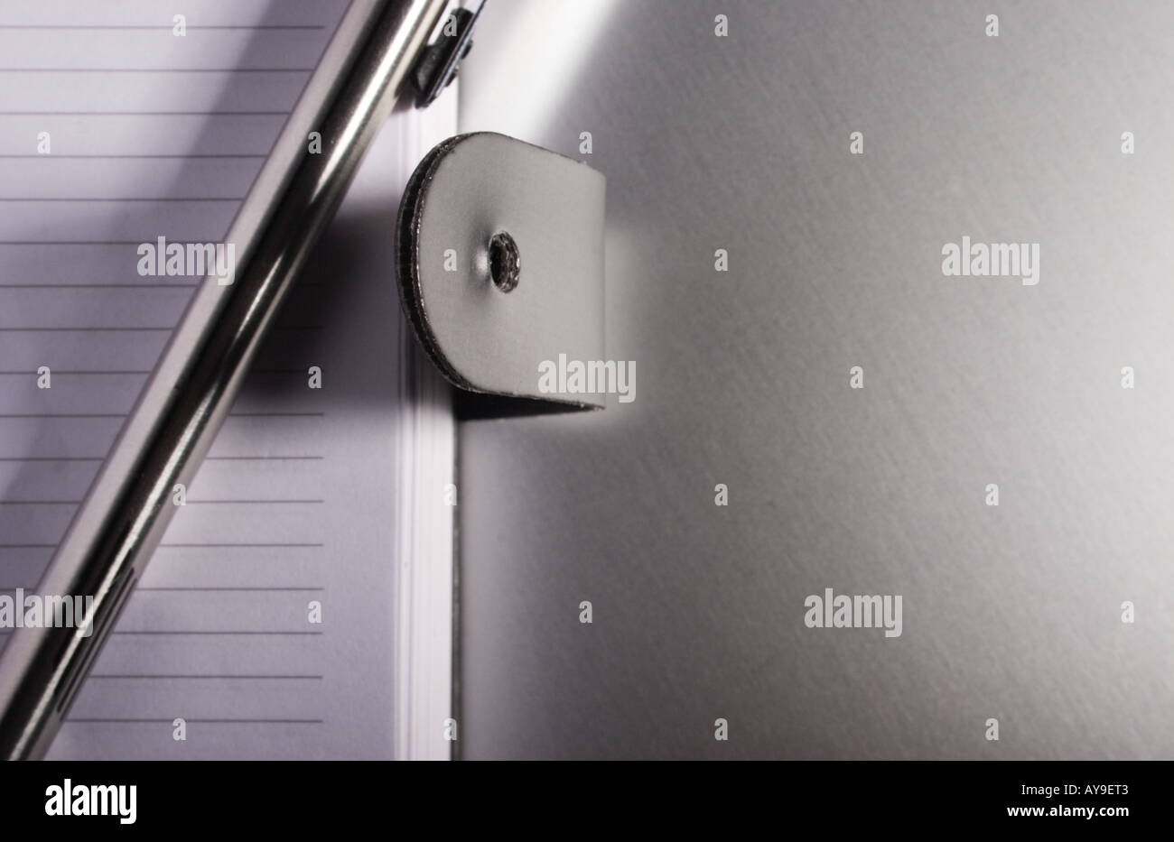 Lined writing paper and pen Stock Photo - Alamy