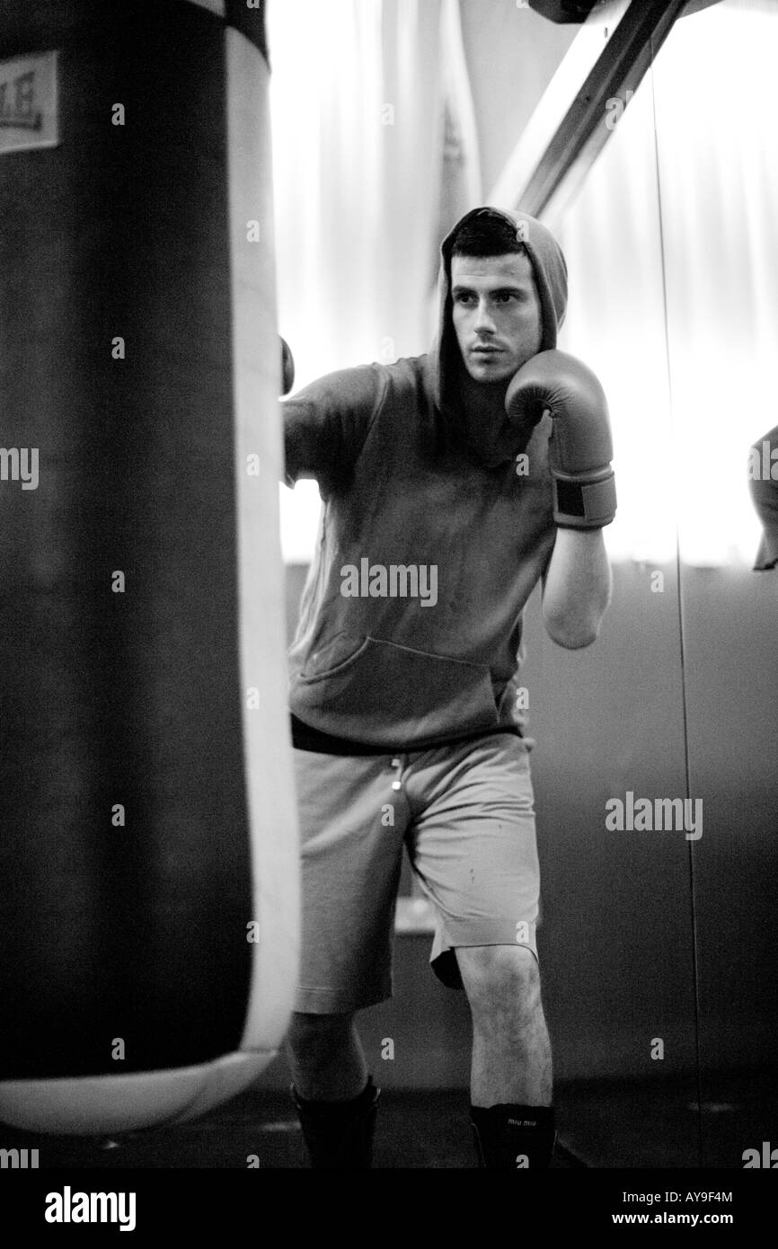 Boxing movement Black and White Stock Photos & Images - Alamy