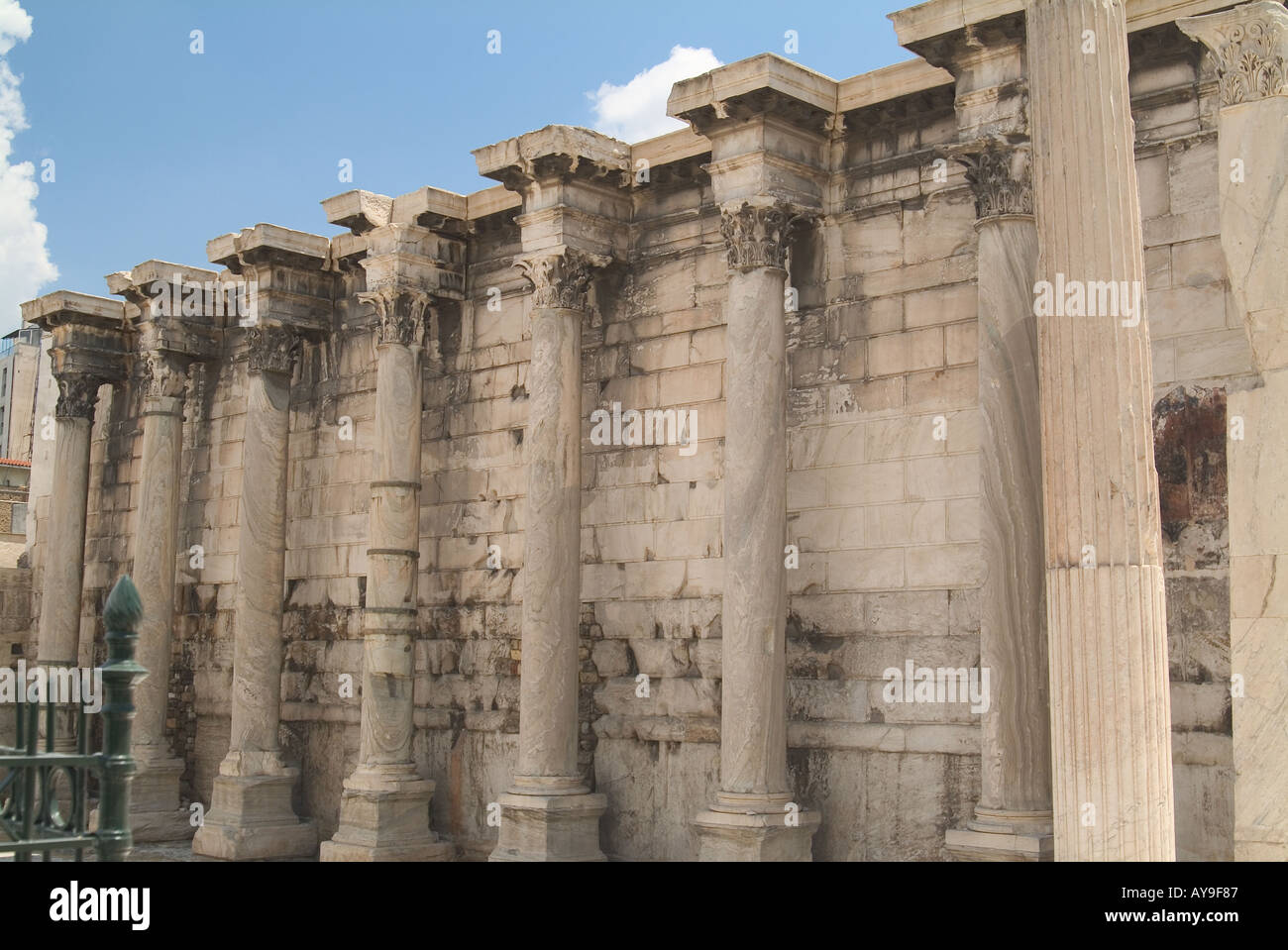 Greece Athens Hadrian Library Stock Photo - Alamy