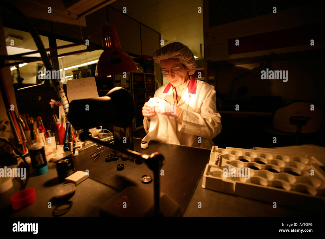 LEICA CAMERA FACTORY IN FRANKFURT GERMANY Stock Photo - Alamy