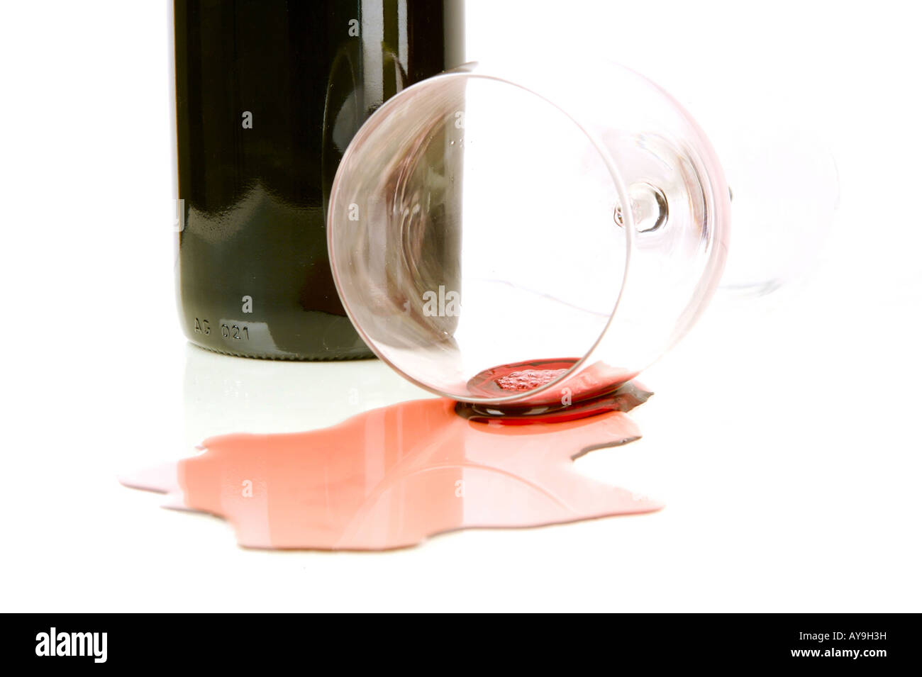 Spilt wine bottles hi-res stock photography and images - Alamy