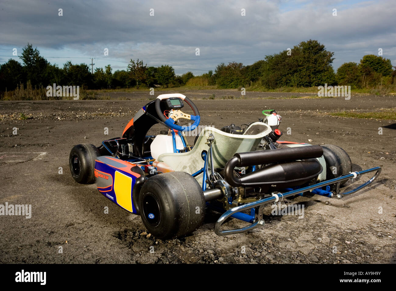 ALPHA GO CART TRACK DAY Stock Photo - Alamy