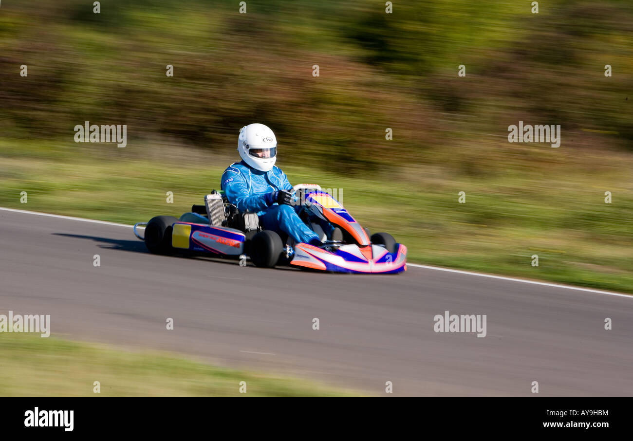 ALPHA GO CART TRACK DAY Stock Photo - Alamy