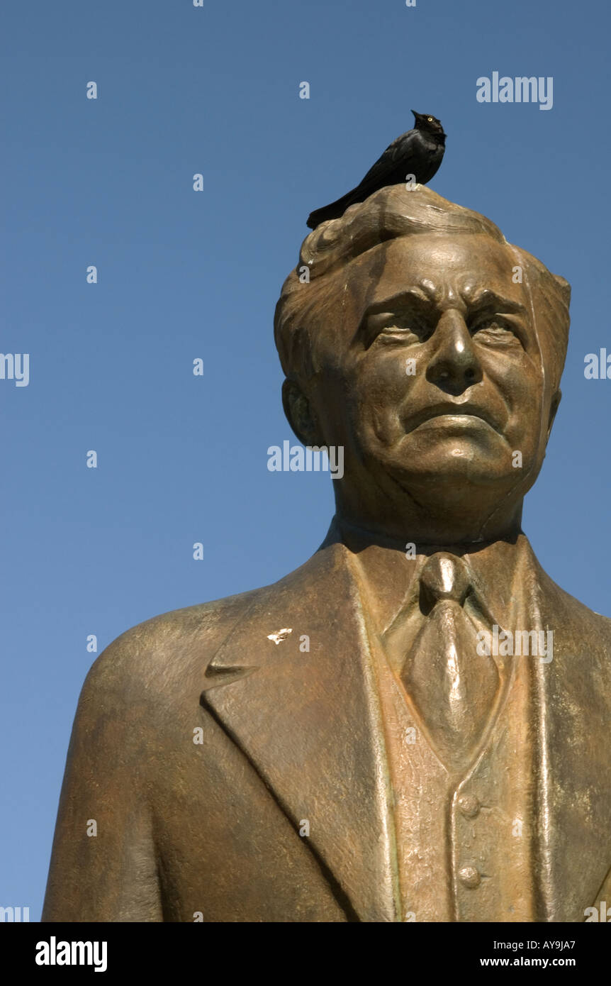 Statue of Joseph Strauss, designer of the Golden Gate Bridge, San ...