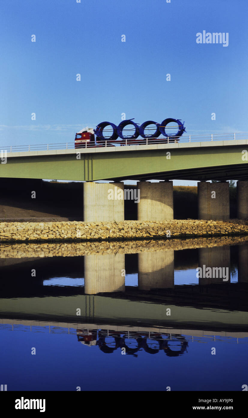 Leeds motorway bridge hi-res stock photography and images - Alamy