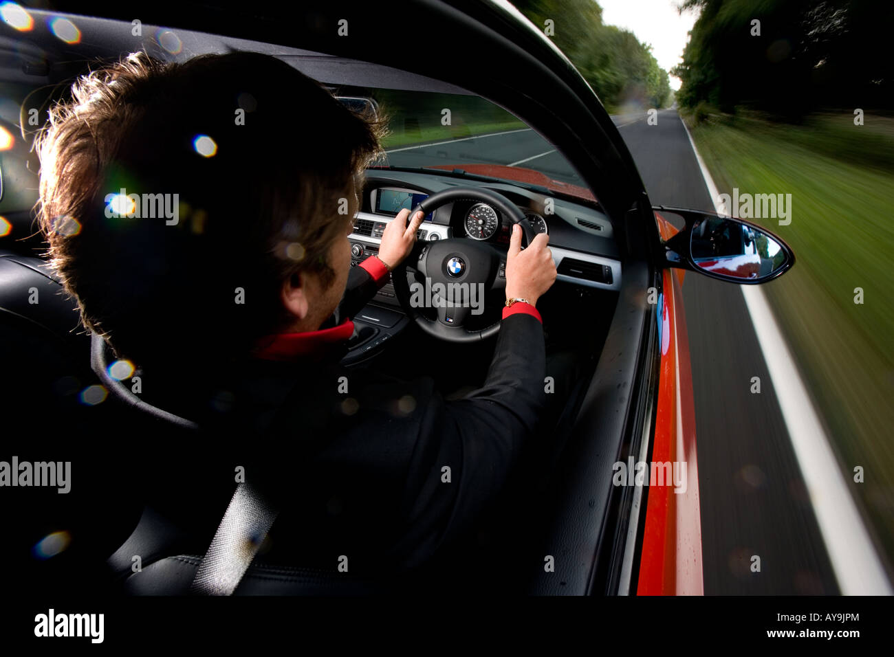 Bmw m3 red 2007 hi-res stock photography and images - Alamy