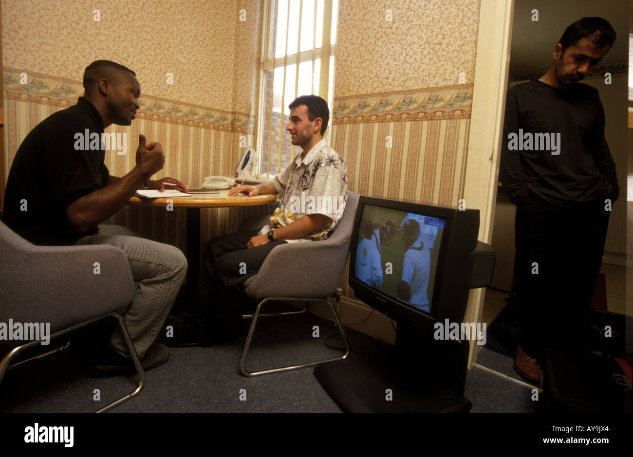 Asylum interview hi-res stock photography and images - Alamy