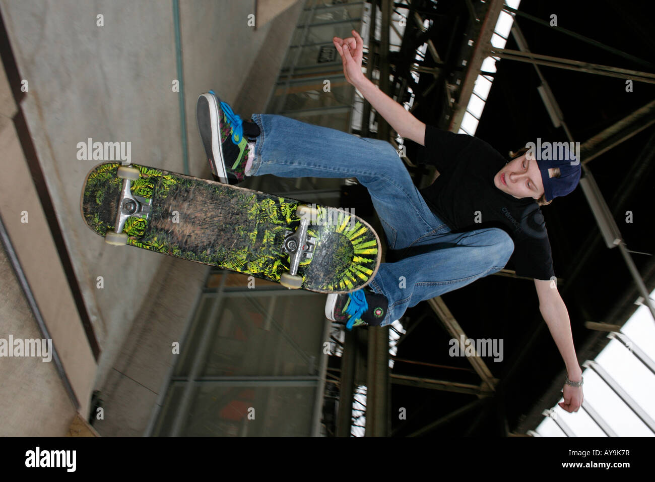 There is an indoor scating ramp in Amsterdam It is built in a former ...