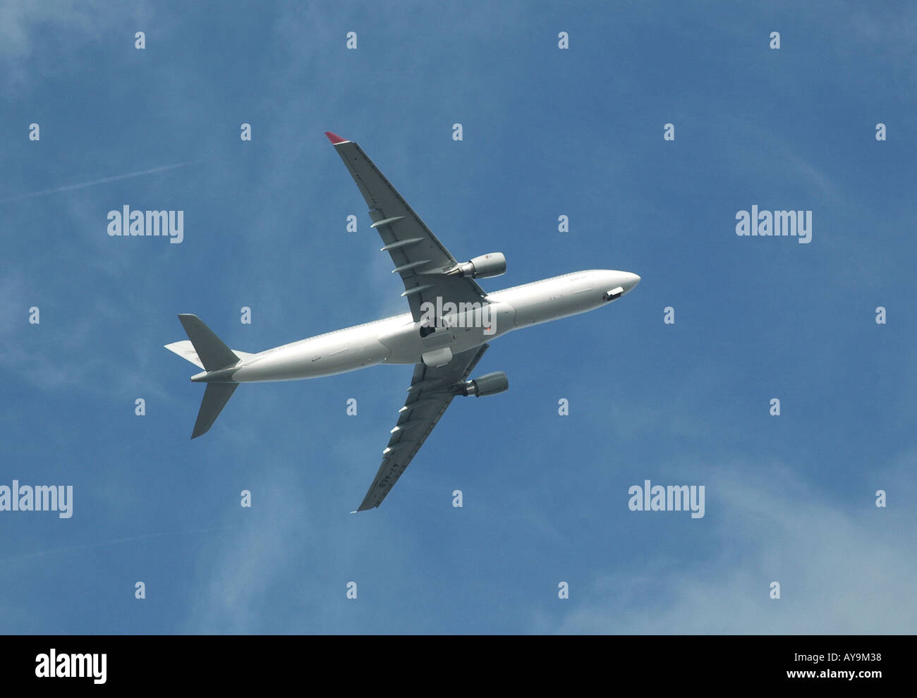 Airbus taking off from Gatwick airport, London, UK Stock Photo - Alamy