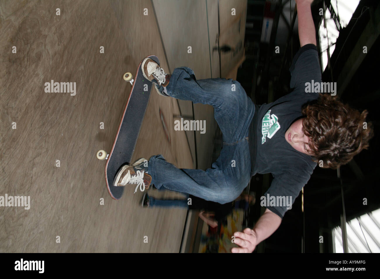 There is an indoor scating ramp in Amsterdam It is built in a former ...