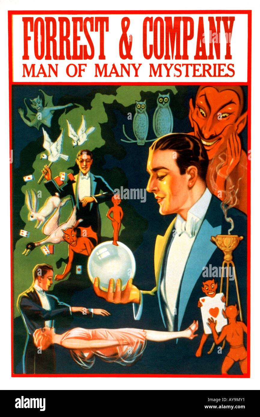 Forrest & Company: Man of Many Mysteries Stock Photo - Alamy