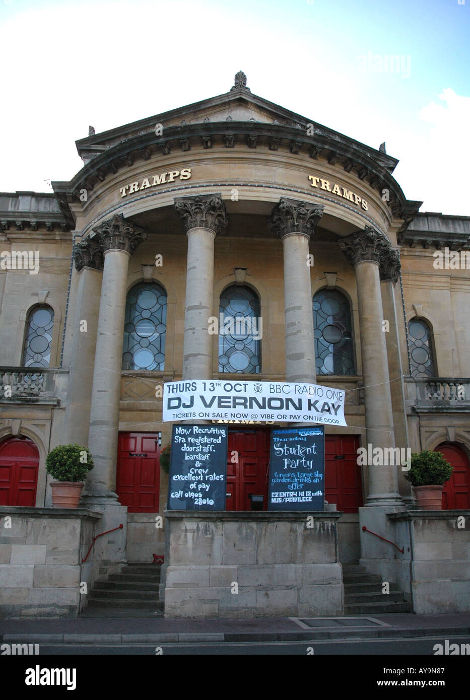Tramps nightclub in the centre of Worcester city Stock Photo - Alamy