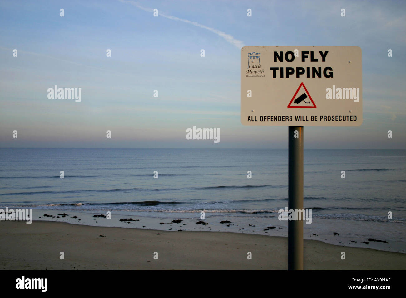 Fly Tipping Warning Sign High Resolution Stock Photography and Images ...