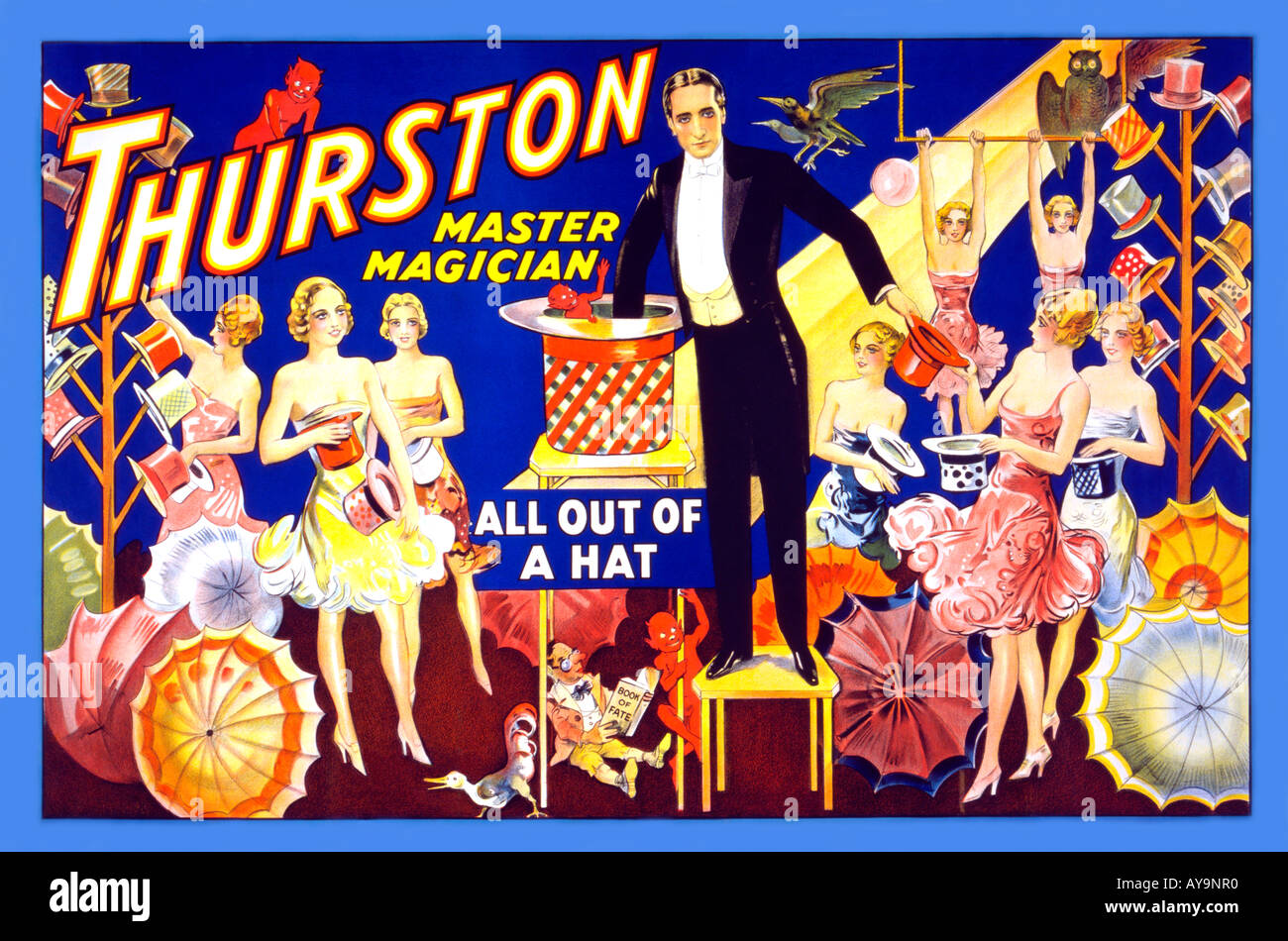 Magician poster hi-res stock photography and images - Alamy