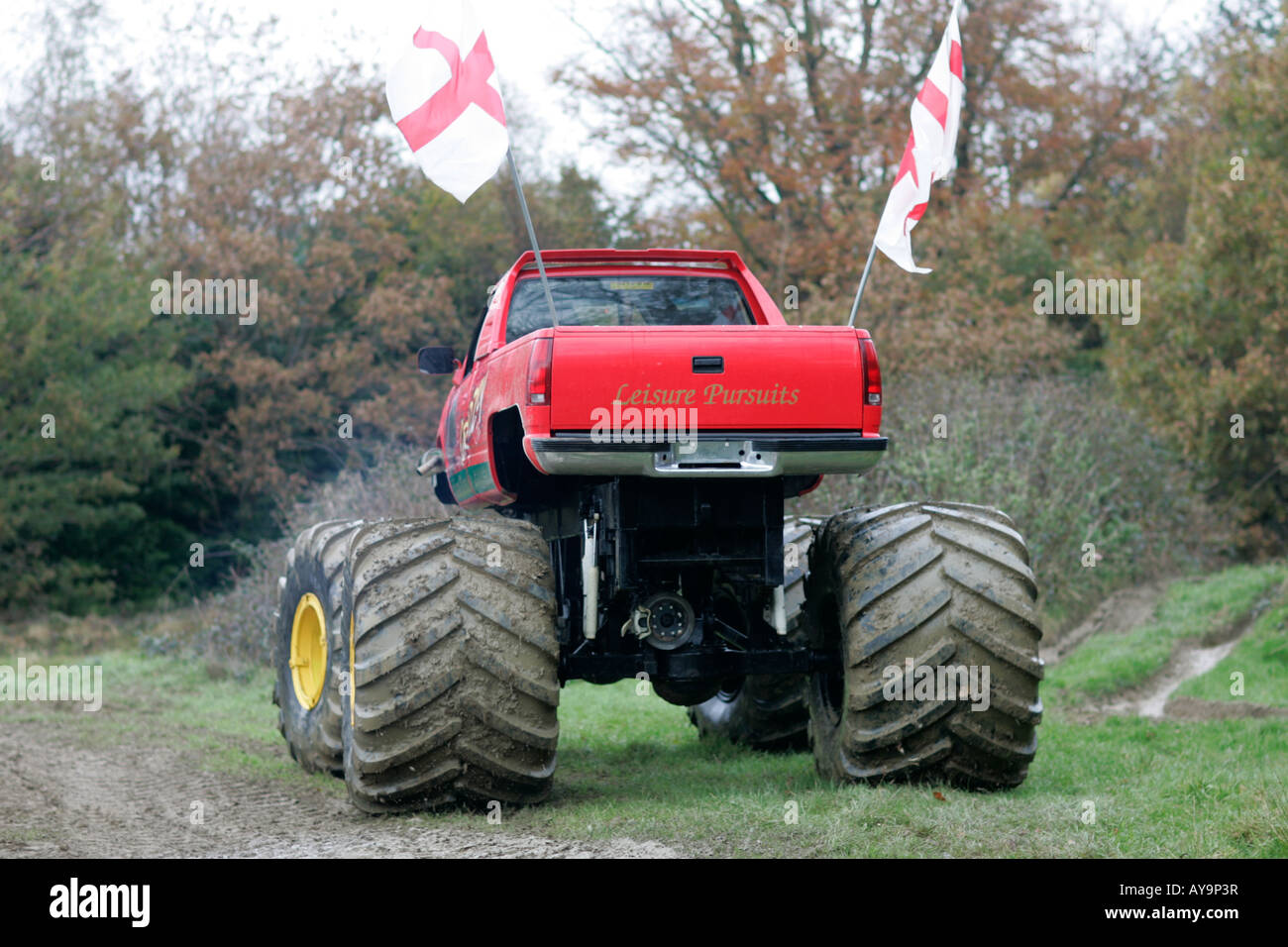 Monster truck red hi-res stock photography and images - Alamy