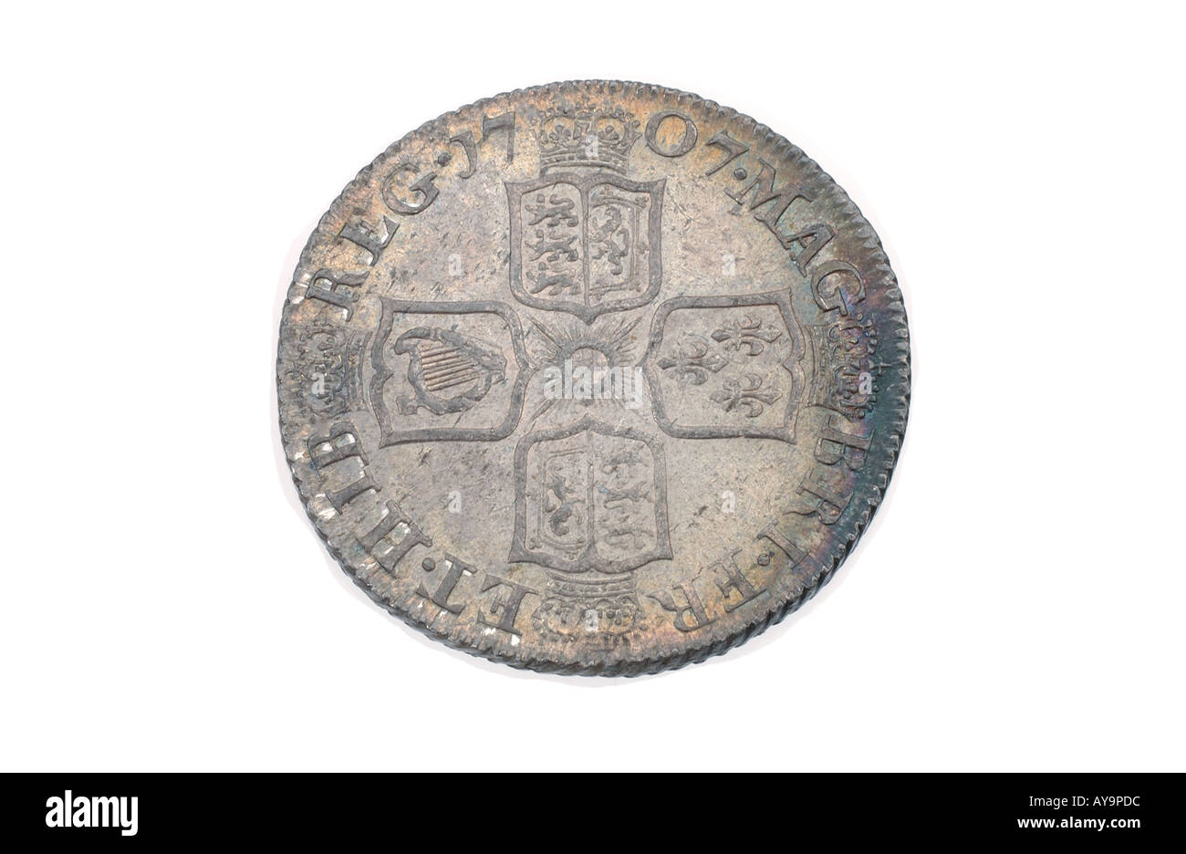 Queen Anne coin Stock Photo - Alamy