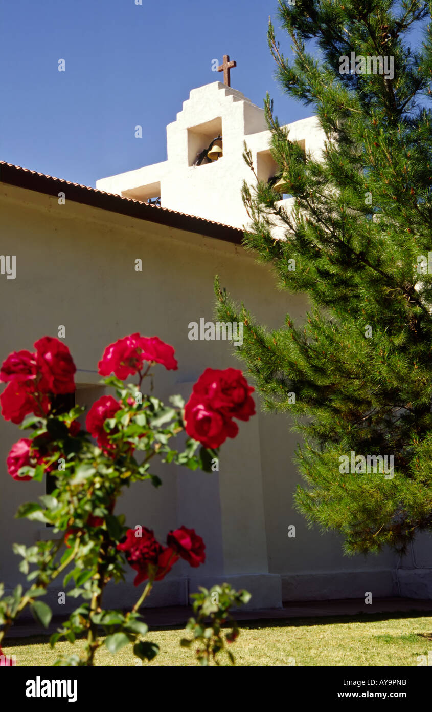 Fragrant red roses are in full bloom for the fiesta, at Saint Francis ...