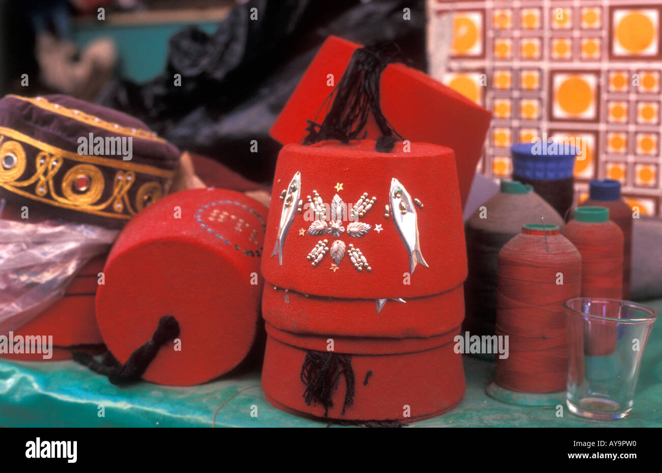 Red Purple Hats High Resolution Stock Photography and Images - Alamy