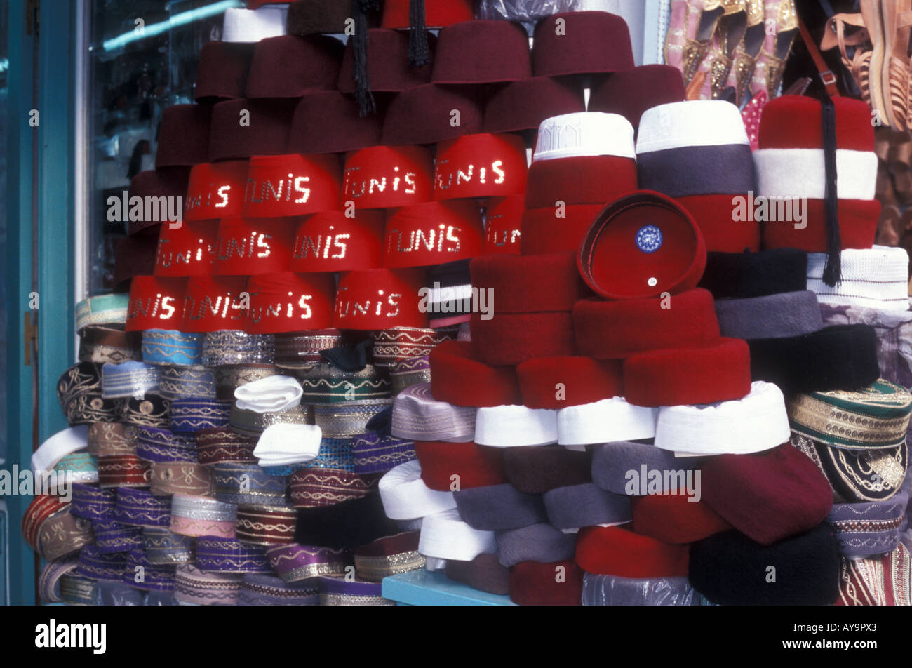 Traditional fez hats sale in hi-res stock photography and images - Alamy