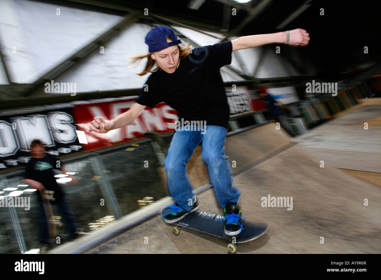There is an indoor scating ramp in Amsterdam It is built in a former ...