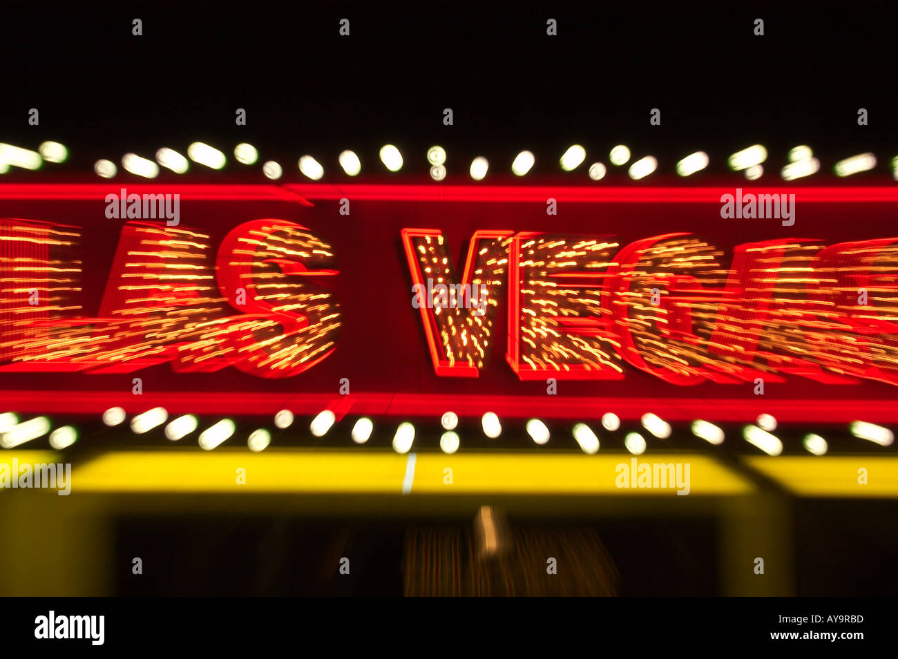 Las Vegas neon sign Stock Photo - Alamy