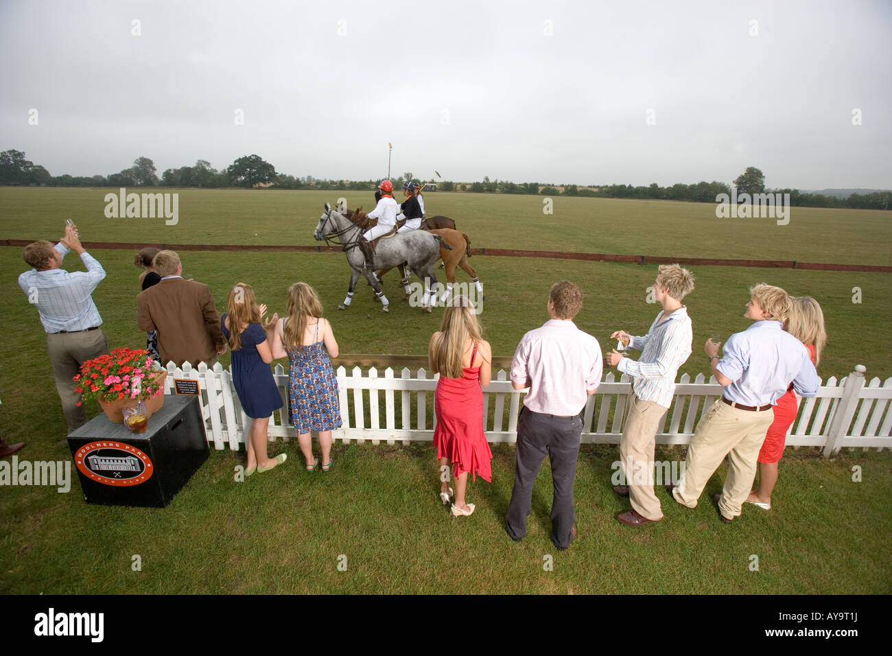 Polo audience hi-res stock photography and images - Alamy