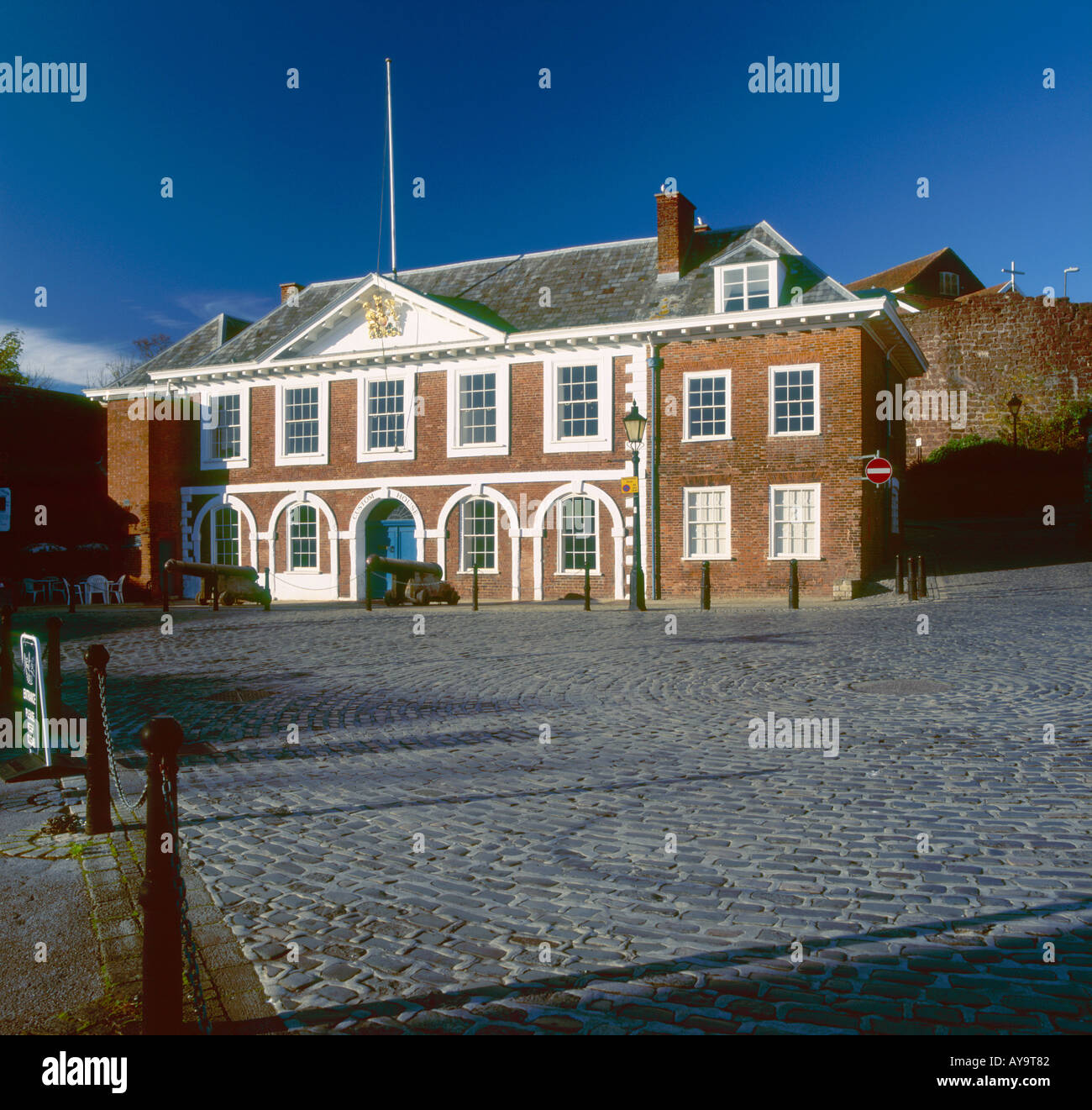 The Custom House in the historic dockside area of Exeter was built in ... The Custom House in the historic dockside area of Exeter was built in ...